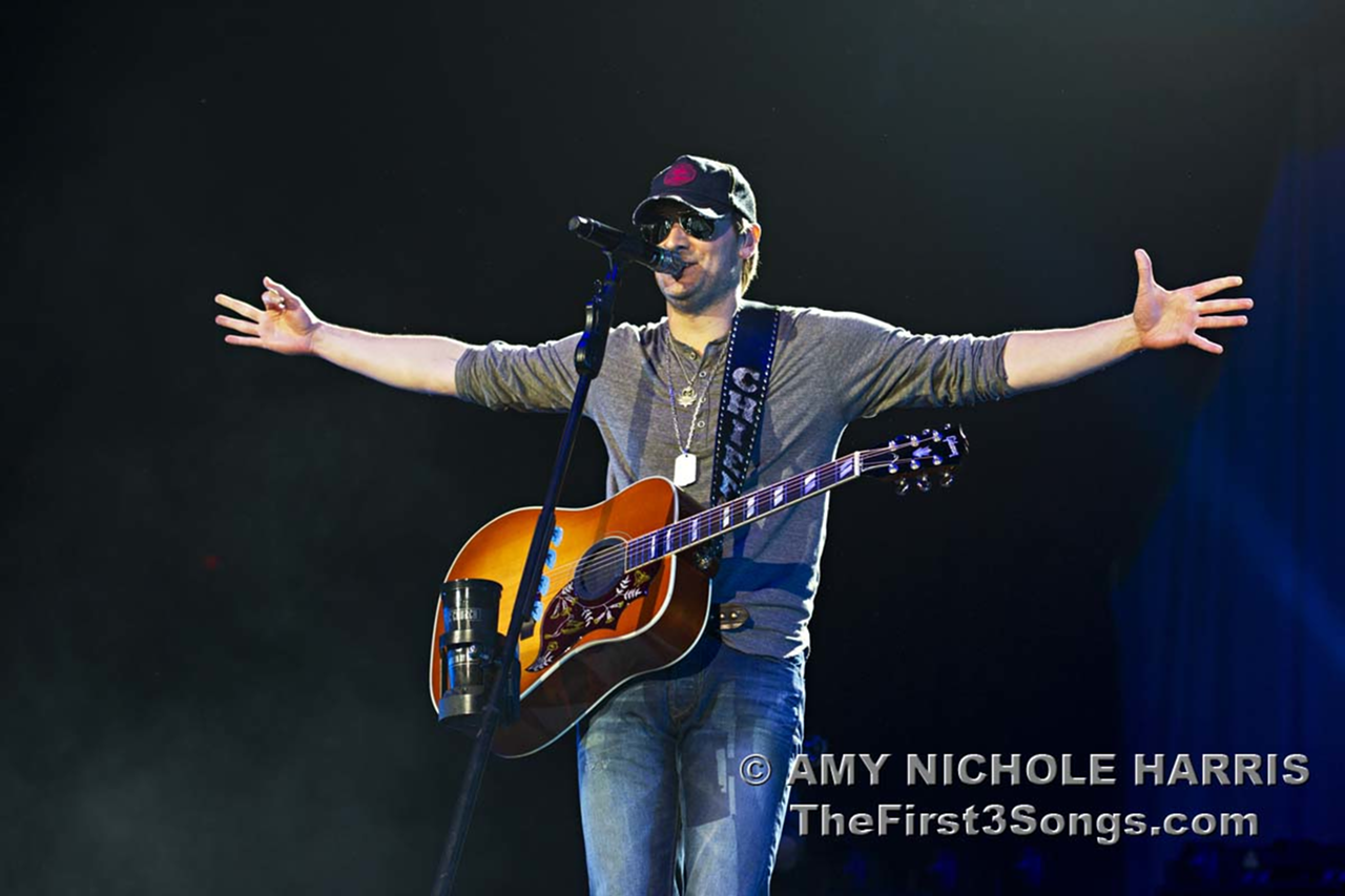 Eric Church performs at US Bank Arena