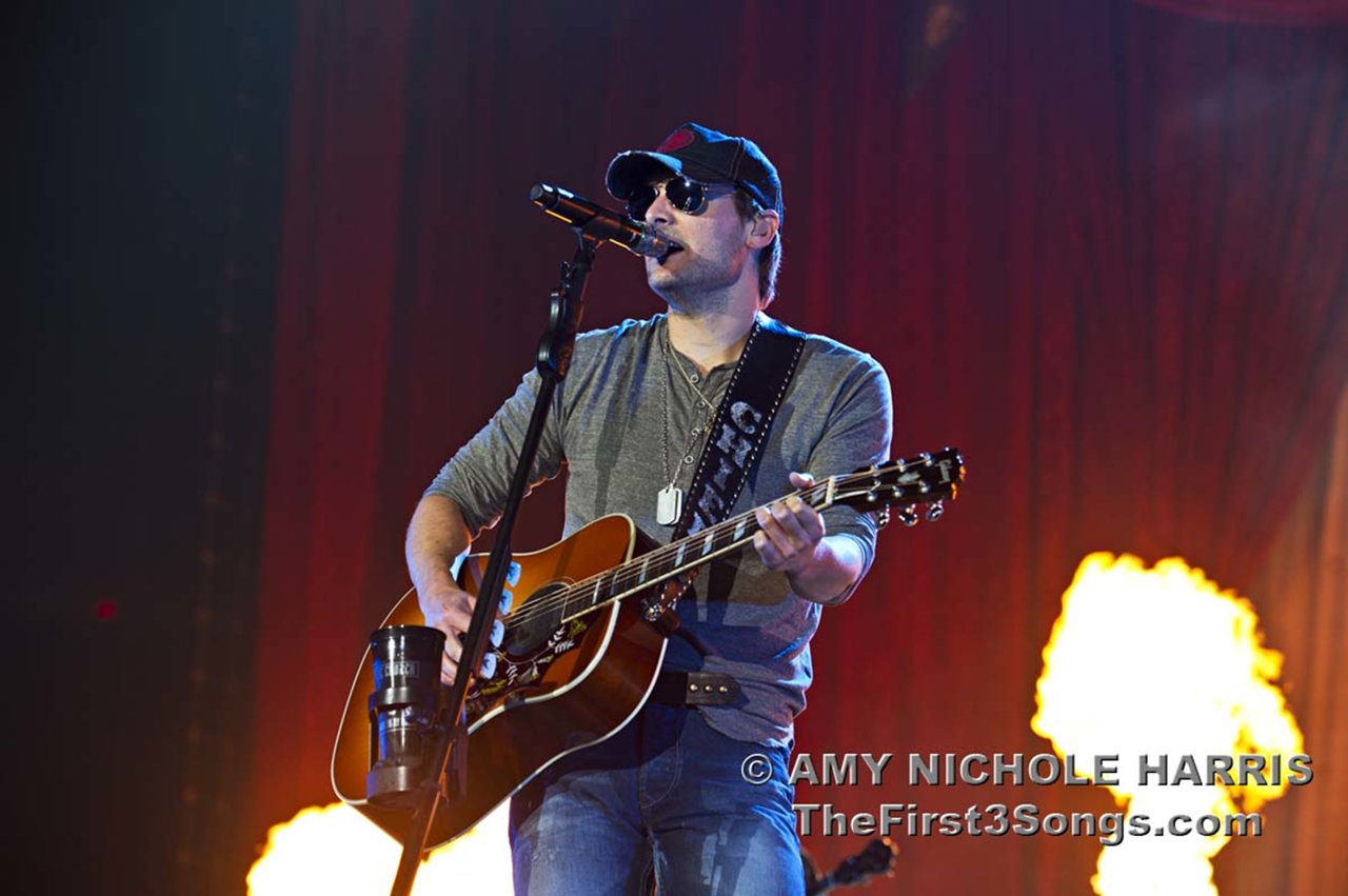 Eric Church performs at US Bank Arena