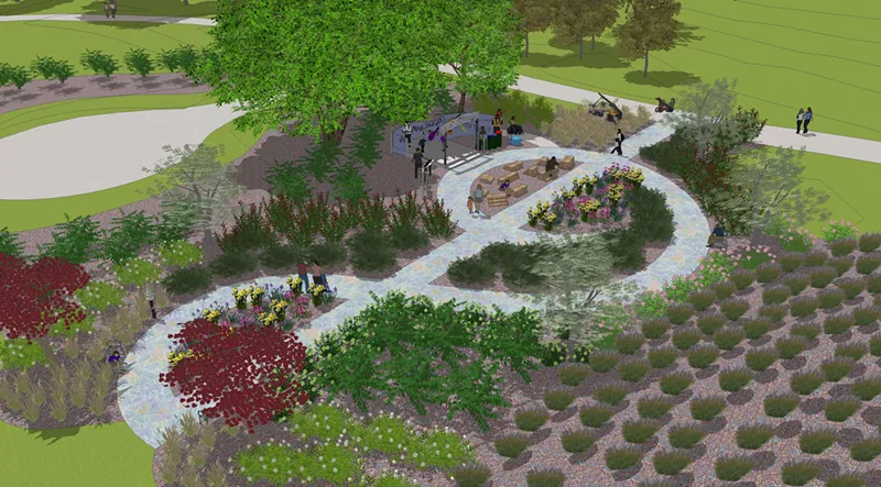 Great Parks to Build Interactive Music Garden with Giant Instruments in ...